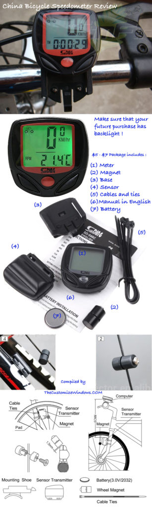 China Bicycle Speedometer Review