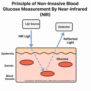 Principles of Non-Invasive Blood Glucose Measurement By Near Infrared (NIR)